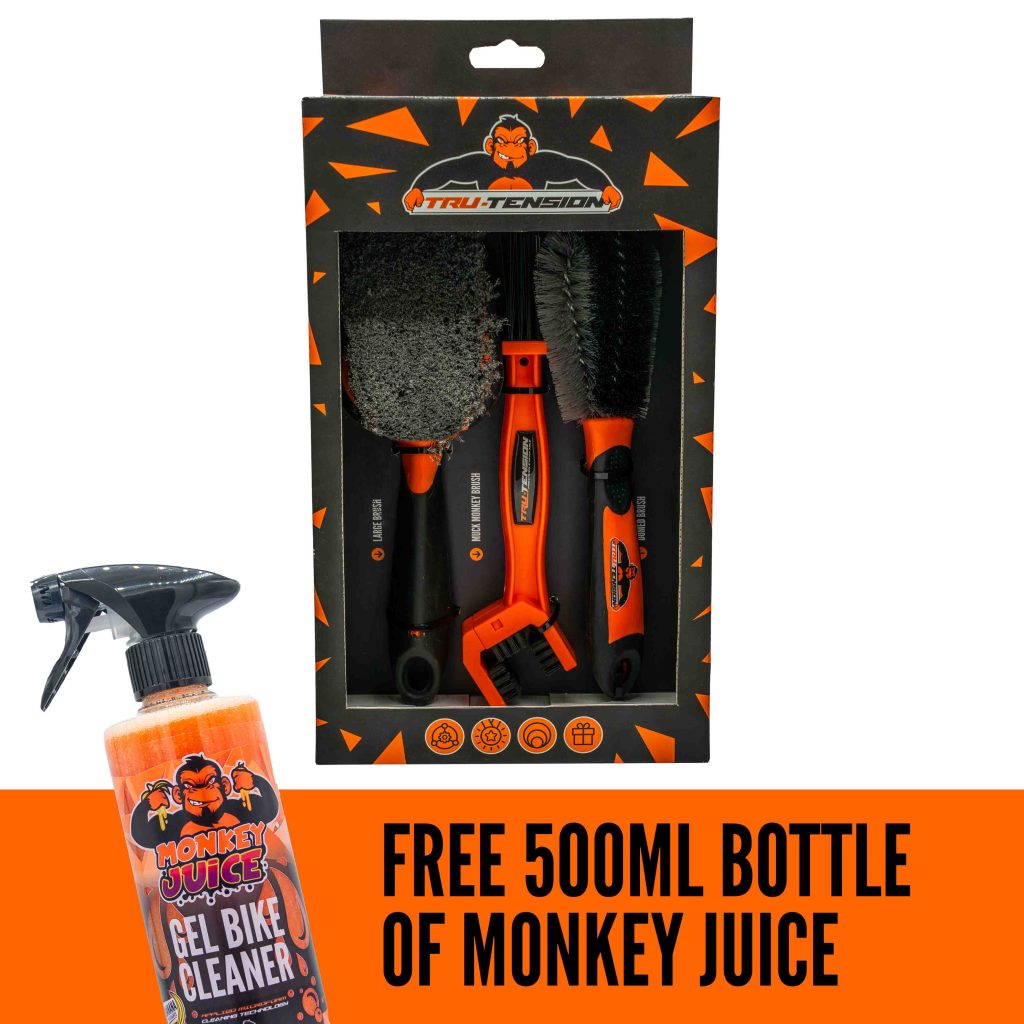 Premium Motorcycle Brush Cleaning Kit - Tru-Tension AUS